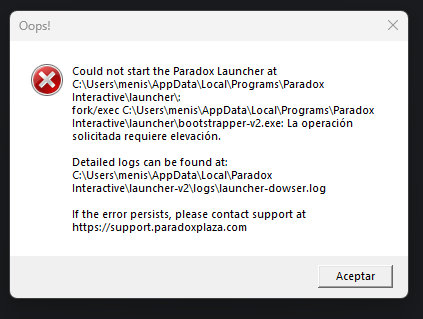 Problems with launcher when starting stellaris on steam | Paradox Interactive Forums